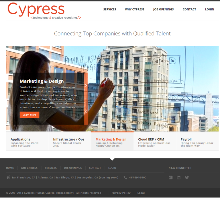Cypress Scheduled to Launch New Logo & Website - Cypress HCM